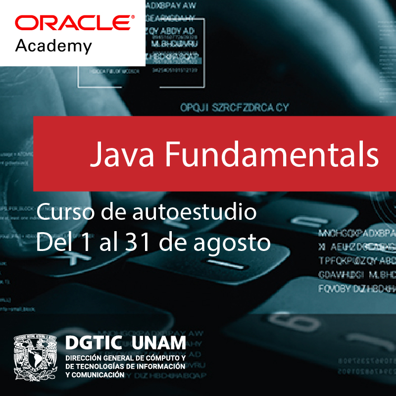 AprendeTICunam on Twitter: "🤓Academia UNAM - Oracle Academy🤓 Curso de Autoestudio JAVA ...