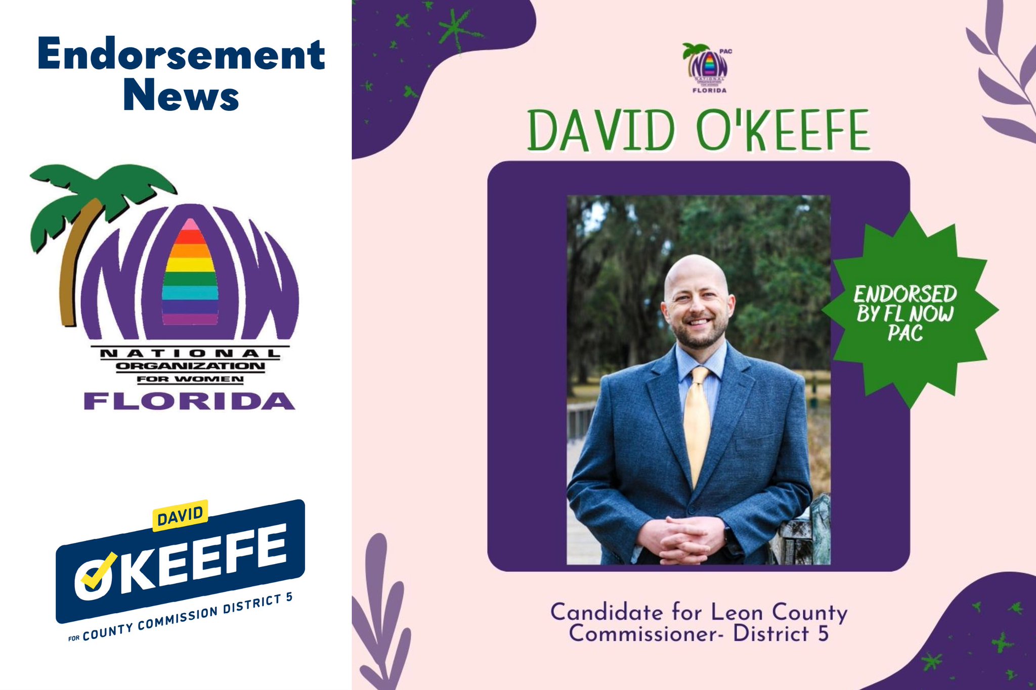 David O’Keefe, CPA for Leon County District 5 on Twitter: "I am honored to receive the ...