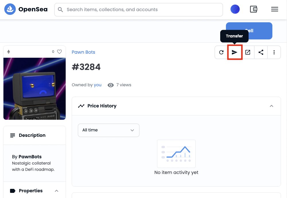 Pawn Bots on Twitter: "🤖 Select the Bot you want to burn from your @opensea profile and click ...