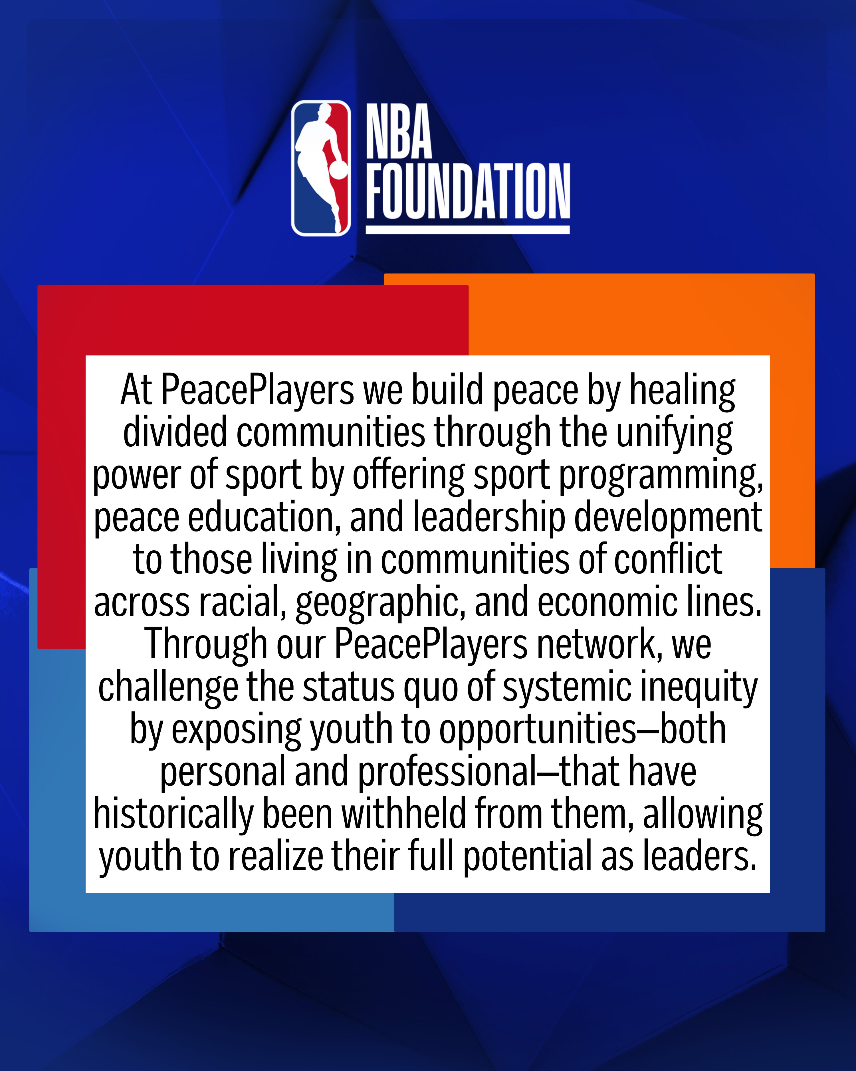 NBA Foundation on Twitter: NBA Foundation on Twitter: