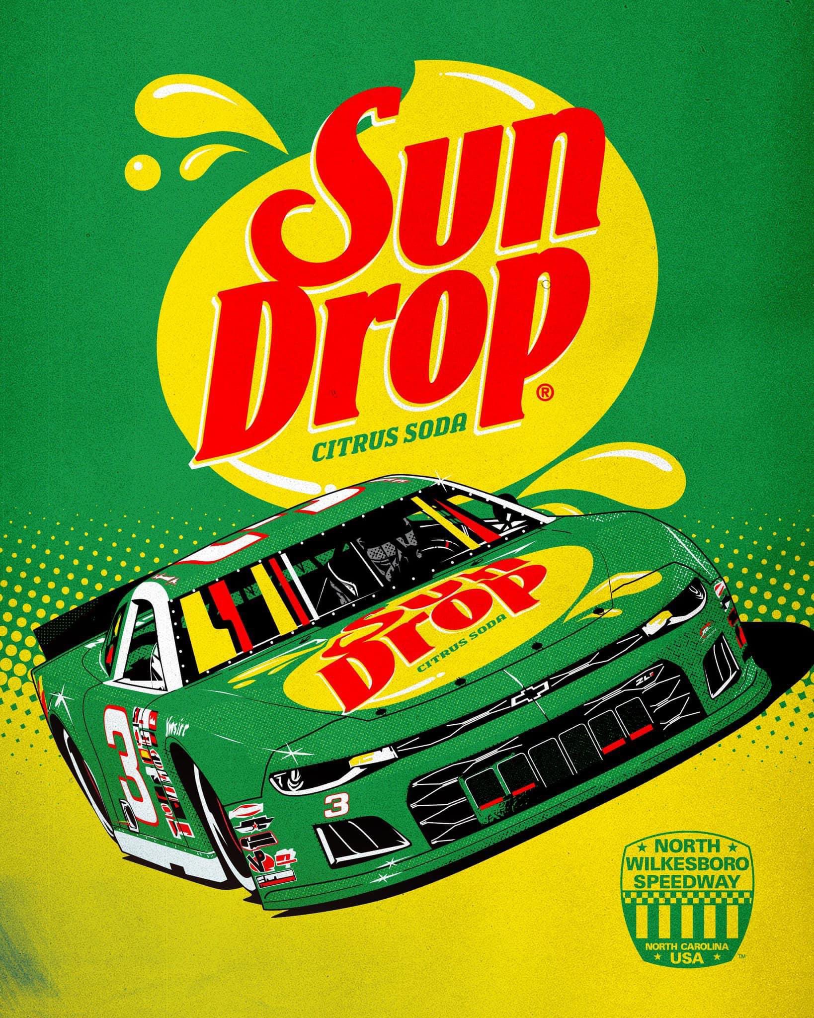 Printable Sun Drop Logo