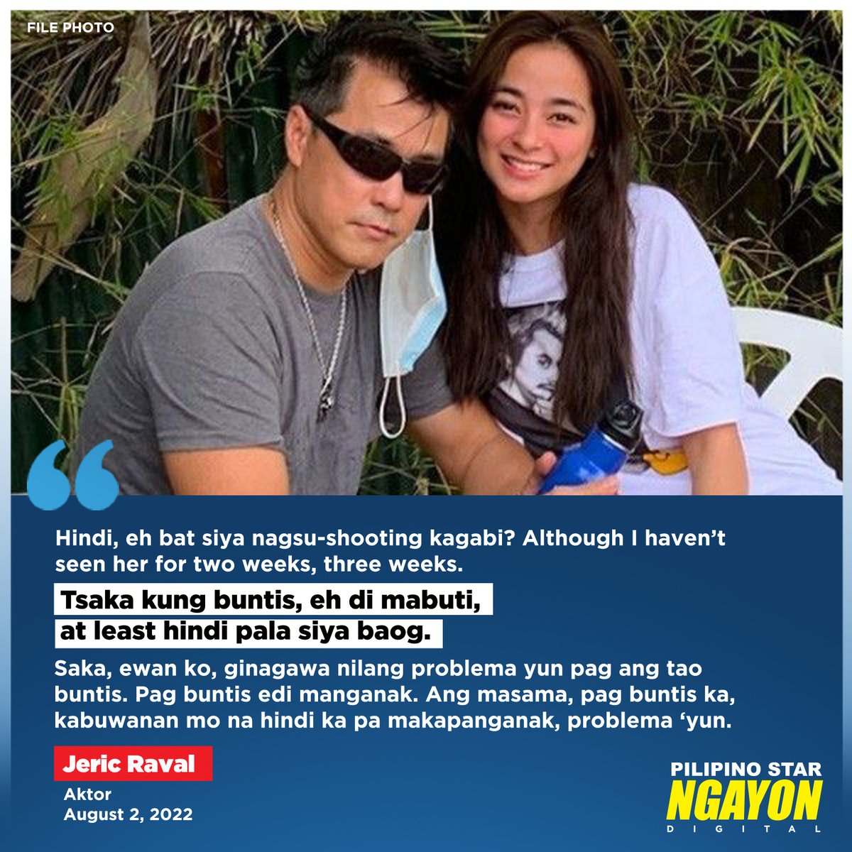 The Philippine Star on Twitter: "RT @psngayondigital: 'AT LEAST HINDI PALA SIYA BAOG' Naglabas ...