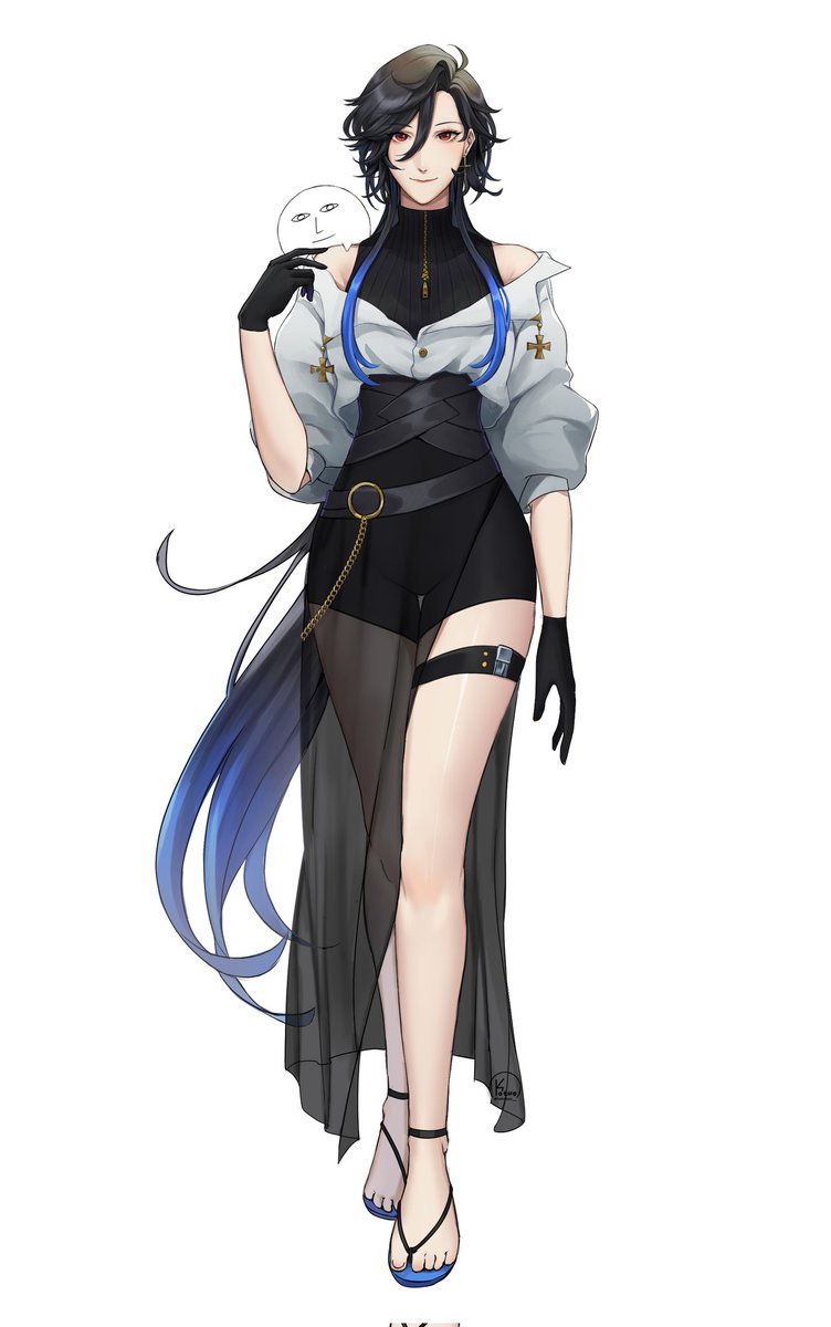 「The girl in my pfp is my sona. Say hi to」|koa🩴のイラスト