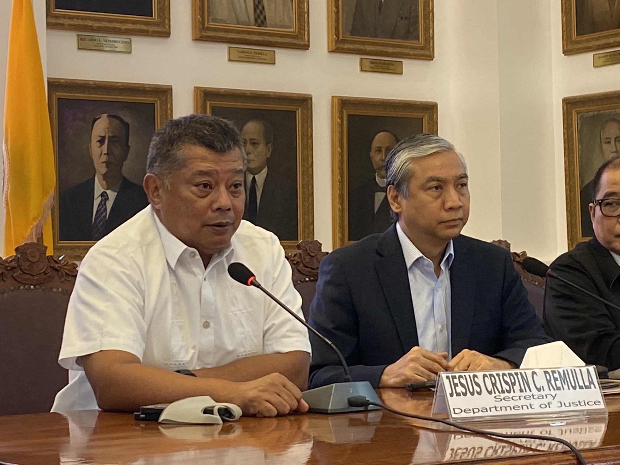Lian Buan On Twitter Remulla Says Dialogue To Reconsider The Decision