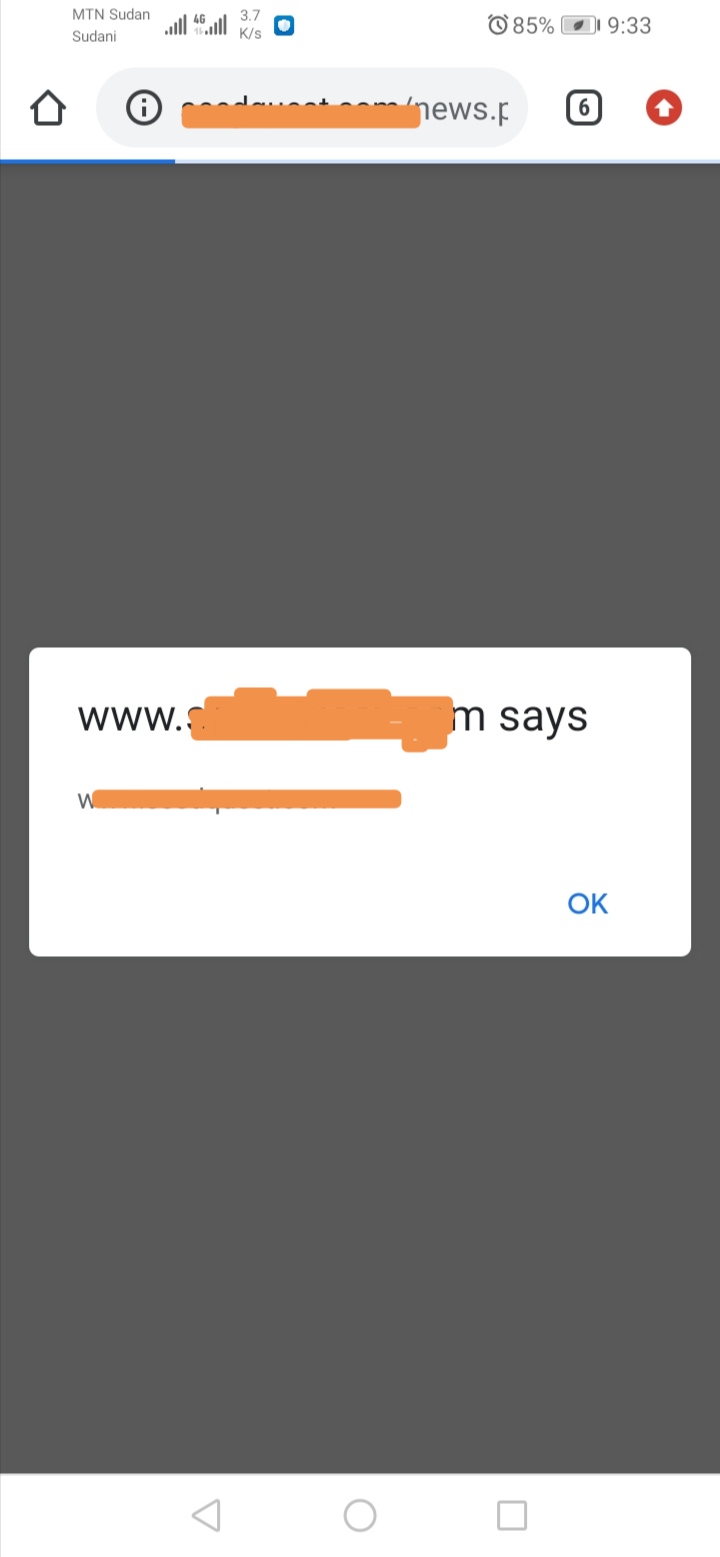 0xAFA on Twitter: "Hi bugs Simple @XSS by my mobile #Tip 1-find search - - 2-payload "> alert ...
