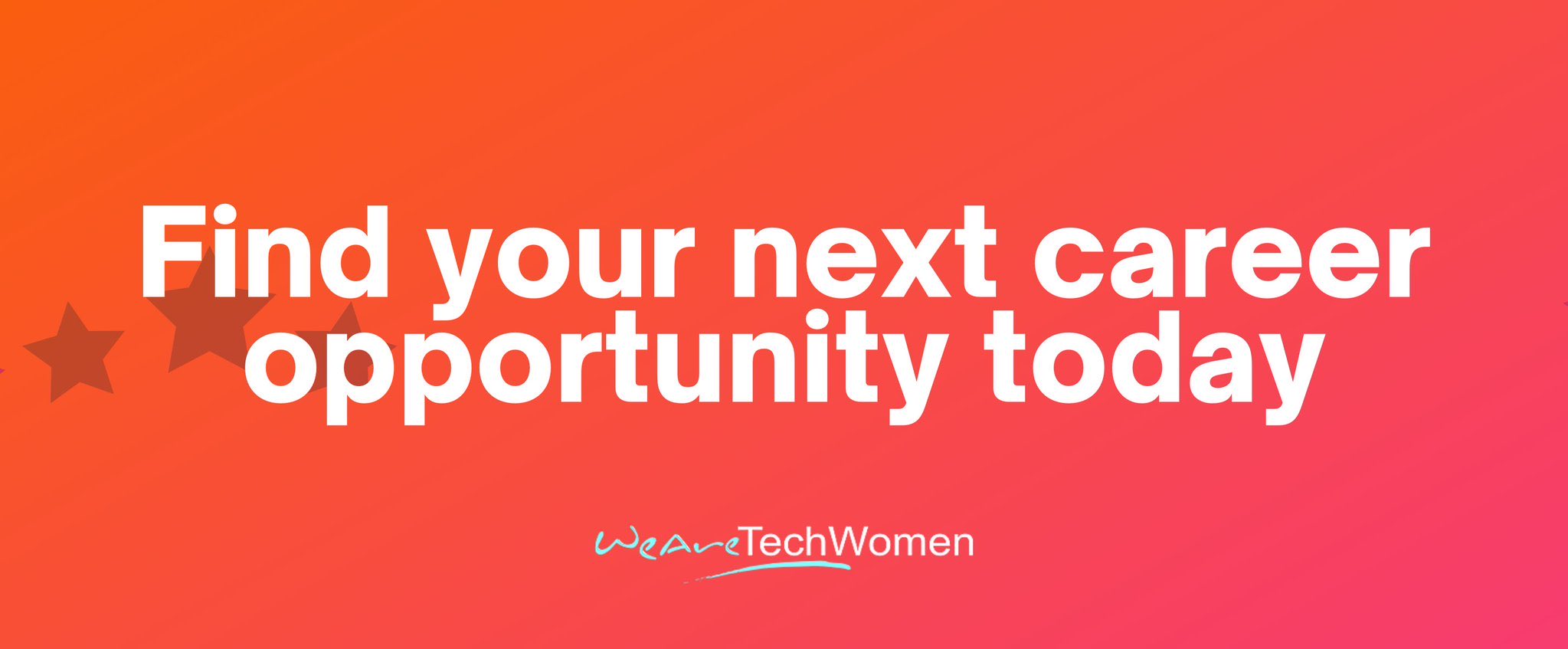WeAreTechWomen on Twitter: "We have an entire job board promoting roles from leading employers ...