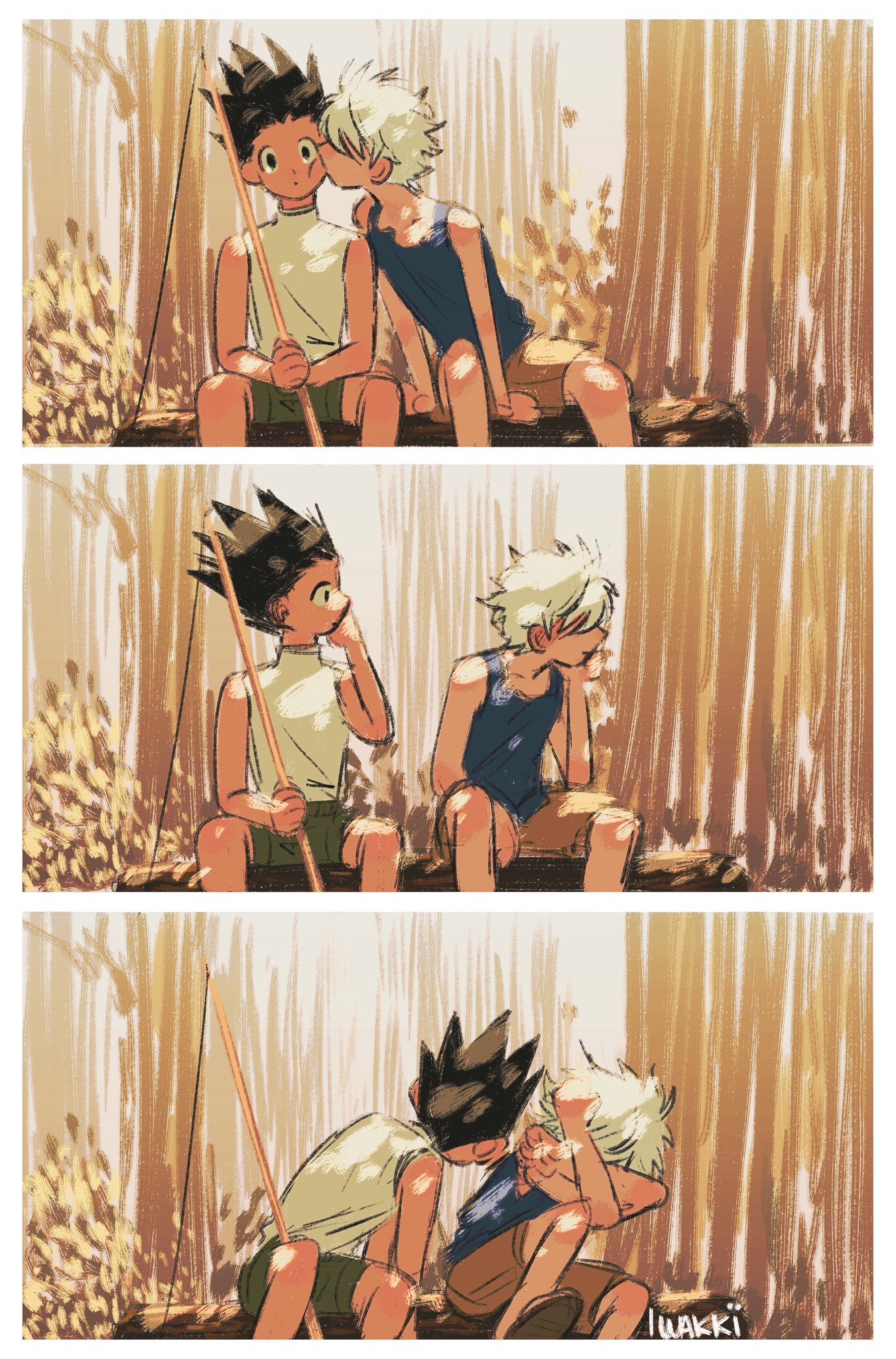 Iwakkï on Twitter: "Gonkillu #hxh https://t.co/tppsJNer2Z" / Twitter