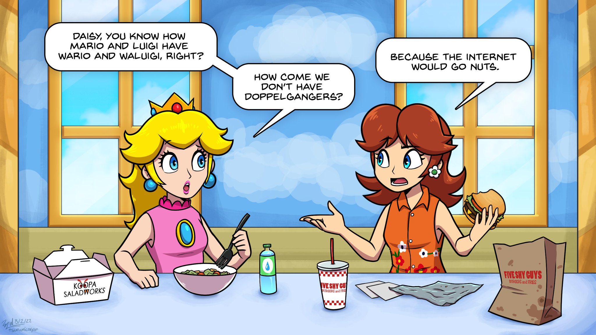 Daisy And Luigi Comics