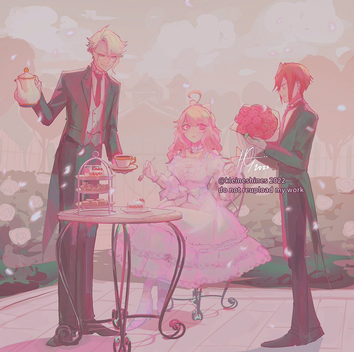 Yes, My Lady" - art trade with @jess_mo」|🐙 クラインくん ⚓のイラスト