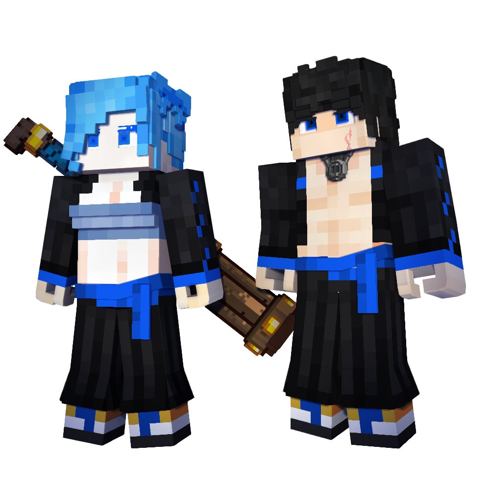 Minecraft Skin Girl Warrior