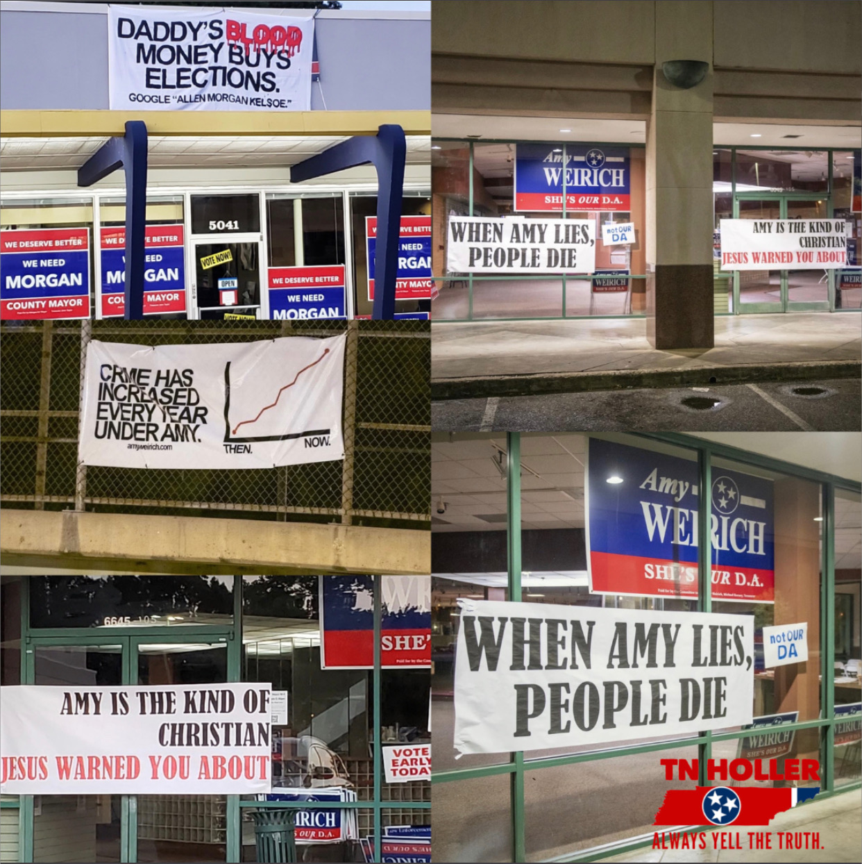 Weirich, Morgan Campaign Headquarters Vandalized - KWAM - The Mighty 990
