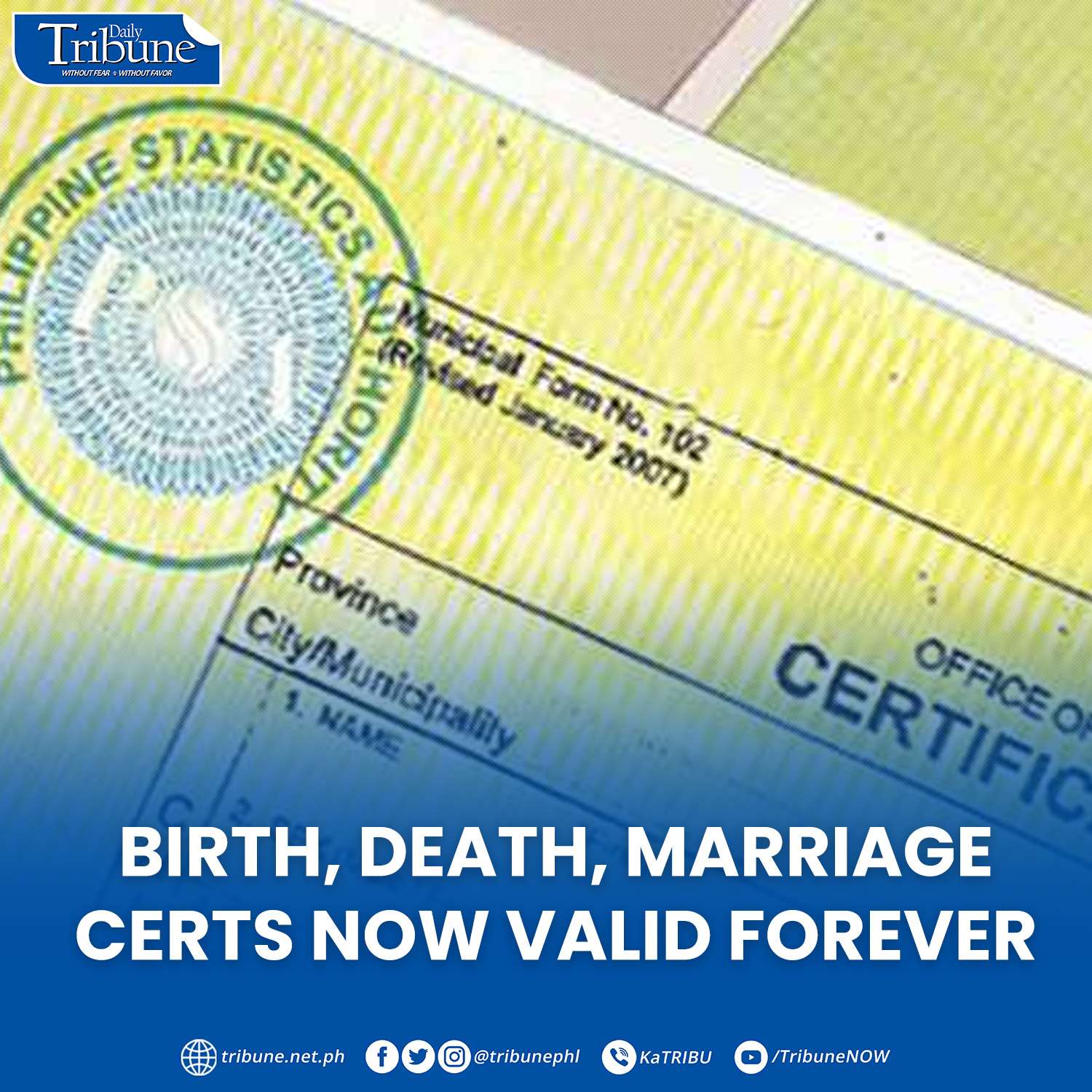 Nso Philippines Marriage Contract