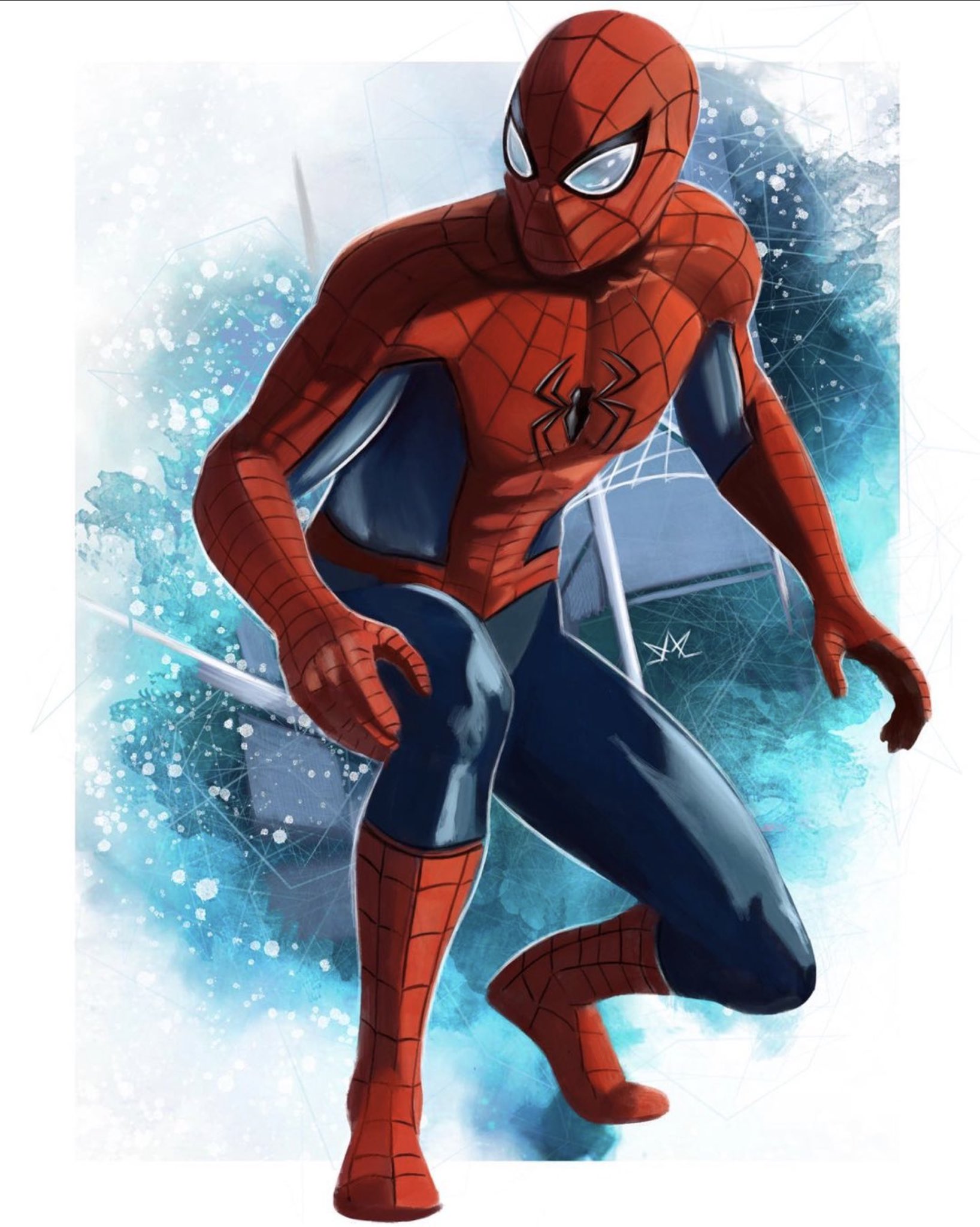 Spider Man Full Body Cartoon