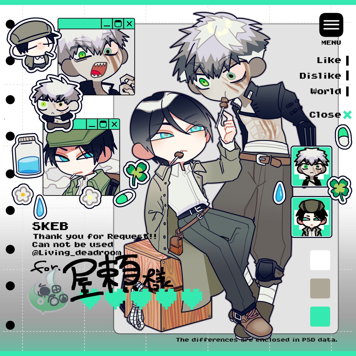 長尾百景 #YaminoArt コラボ楽しかったです! 」眞田咋の漫画