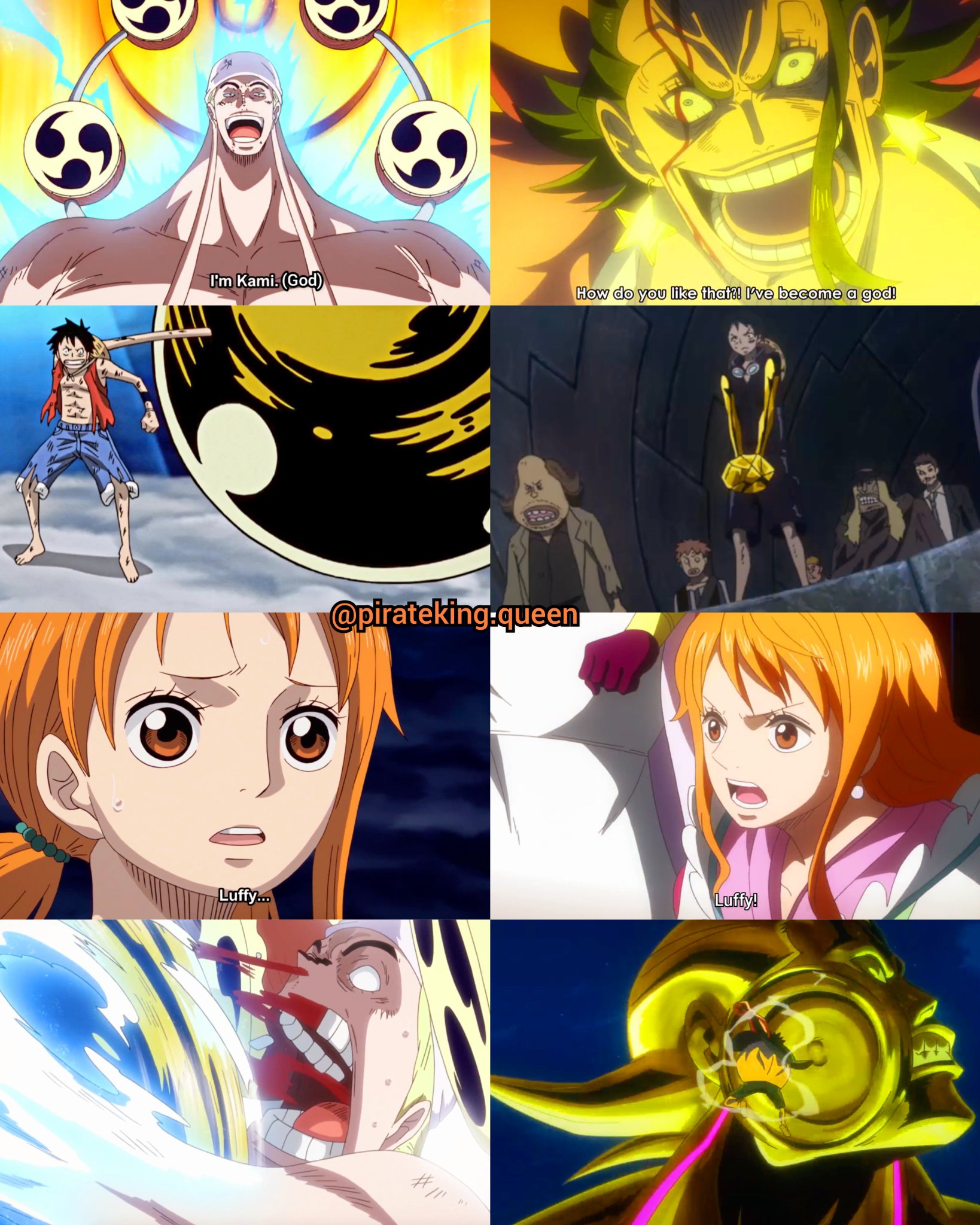 PirateKingQueen on Twitter: "Luffy and Nami 🧡Parallel.🔥One Piece Special: Episode of Skypiea ...