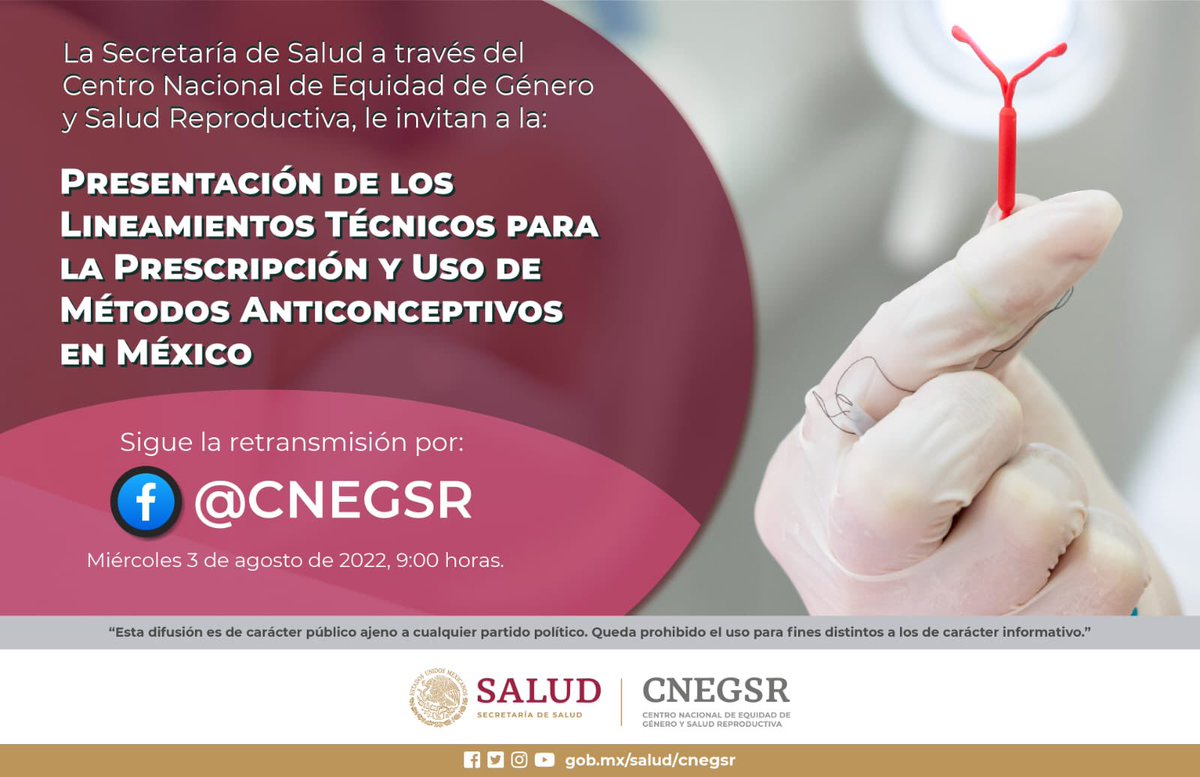 Salud México On Twitter La Ssalud Mx A Través Del Cnegysr Presenta