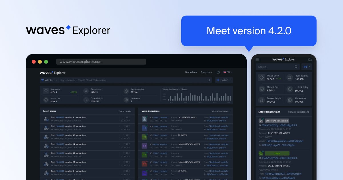 Waves 🌊 (1 2) 🏄‍♂️ (@wavesprotocol) / Twitter