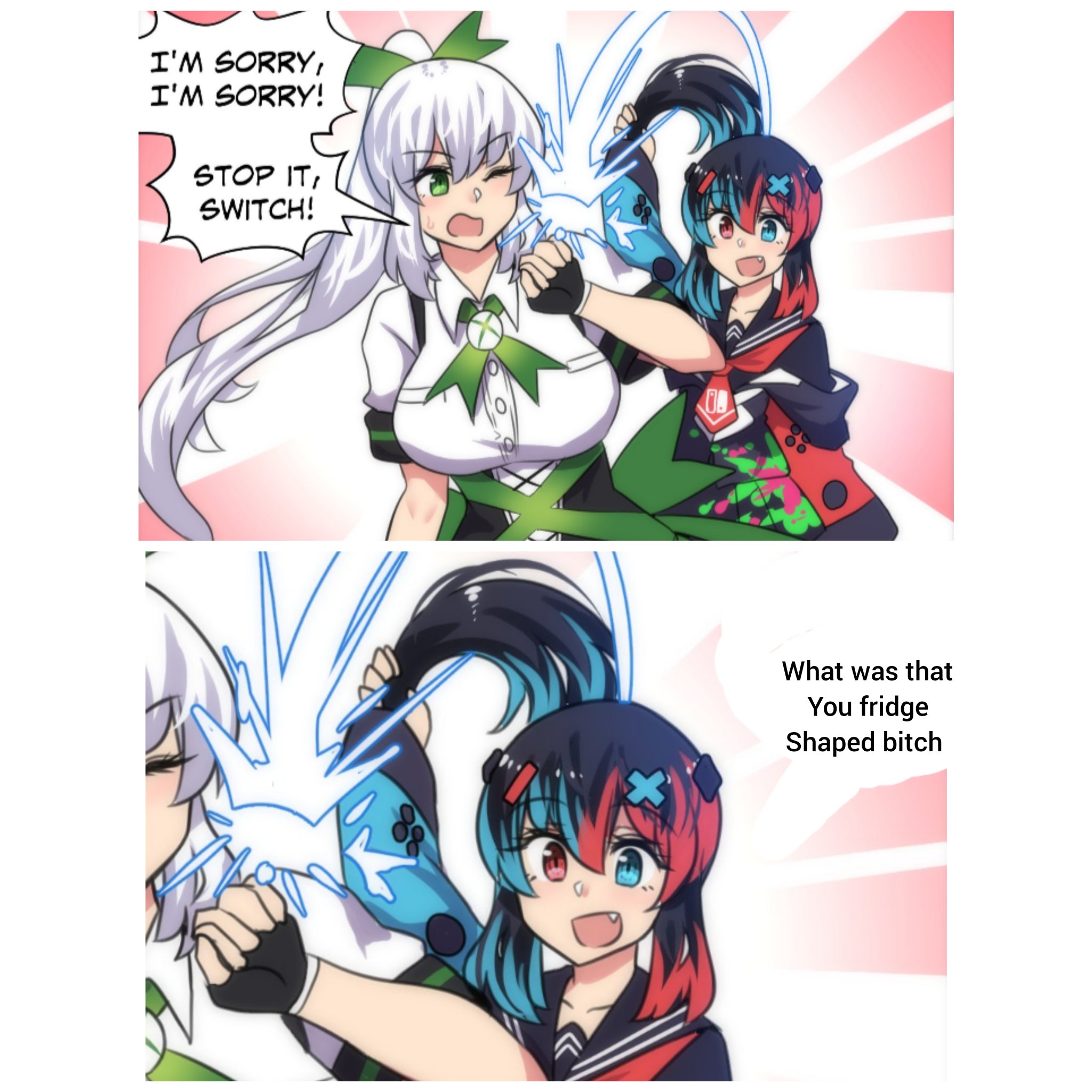 YOGB on Twitter: "@MemeGirlsStudio @HimeHinghoi @Merrydawg @heyacazz Switch Chan shows no mercy ...