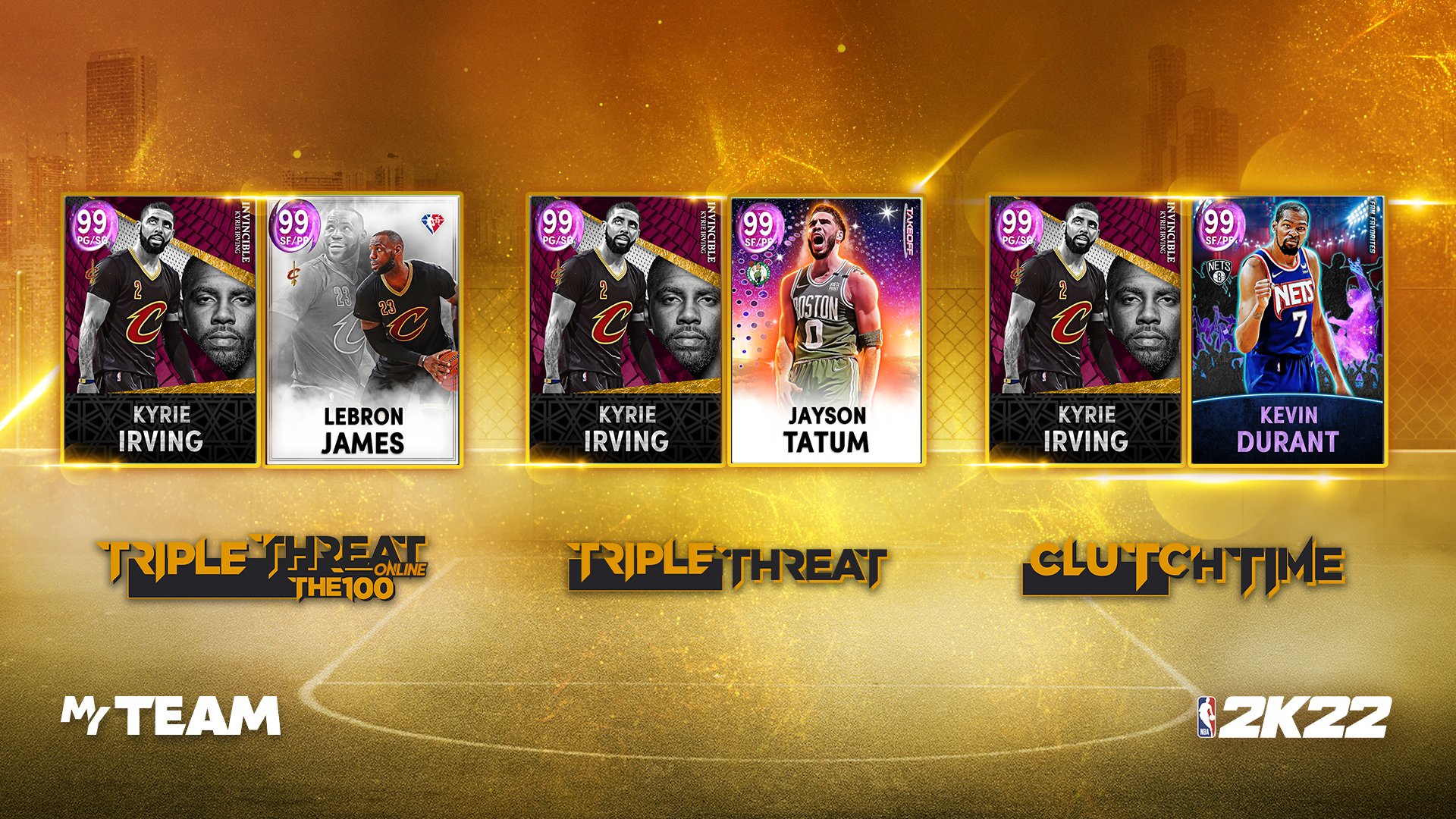 NBA 2K MyTEAM on Twitter: "New Clutch Time & Triple Threat rewards have been added! Find these ...