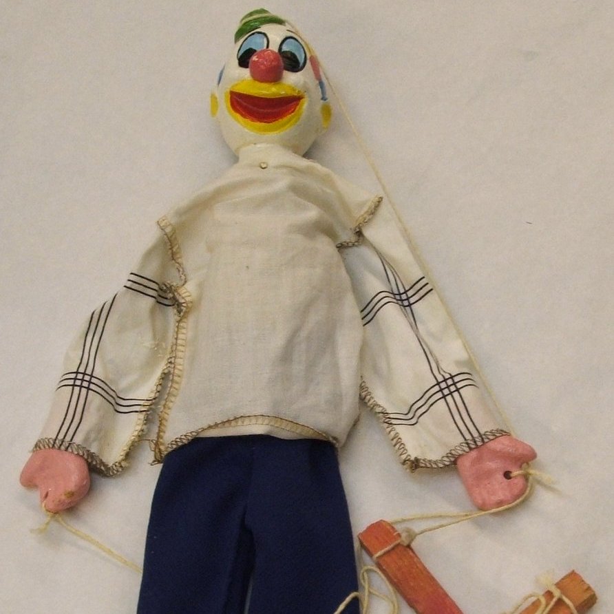 Creepy Jester Marionette