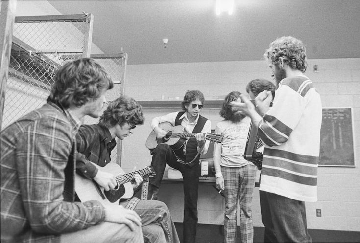 Levon Helm And Bob Dylan