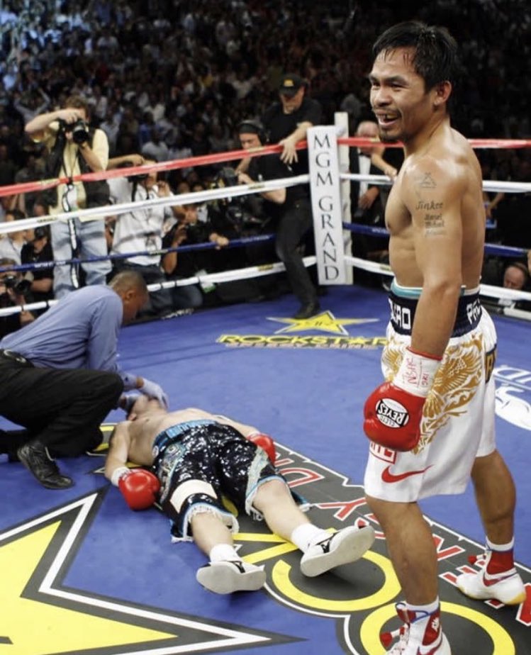 Manny Pacquiao Vs Ricky Hatton Knockout