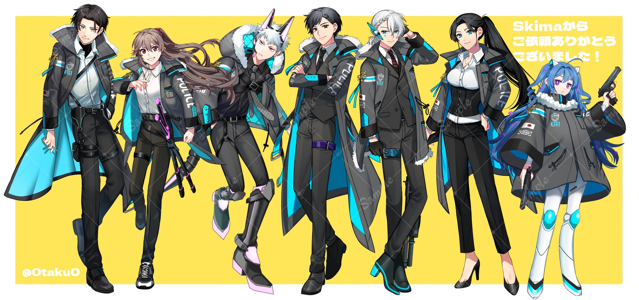 たくみ on Twitter: "これまでにskimaでご依頼いただいたVOID探索者さん達のまとめ！いつも楽しく描かせていただいています、ご依頼ありがとうございます！ https://t ...