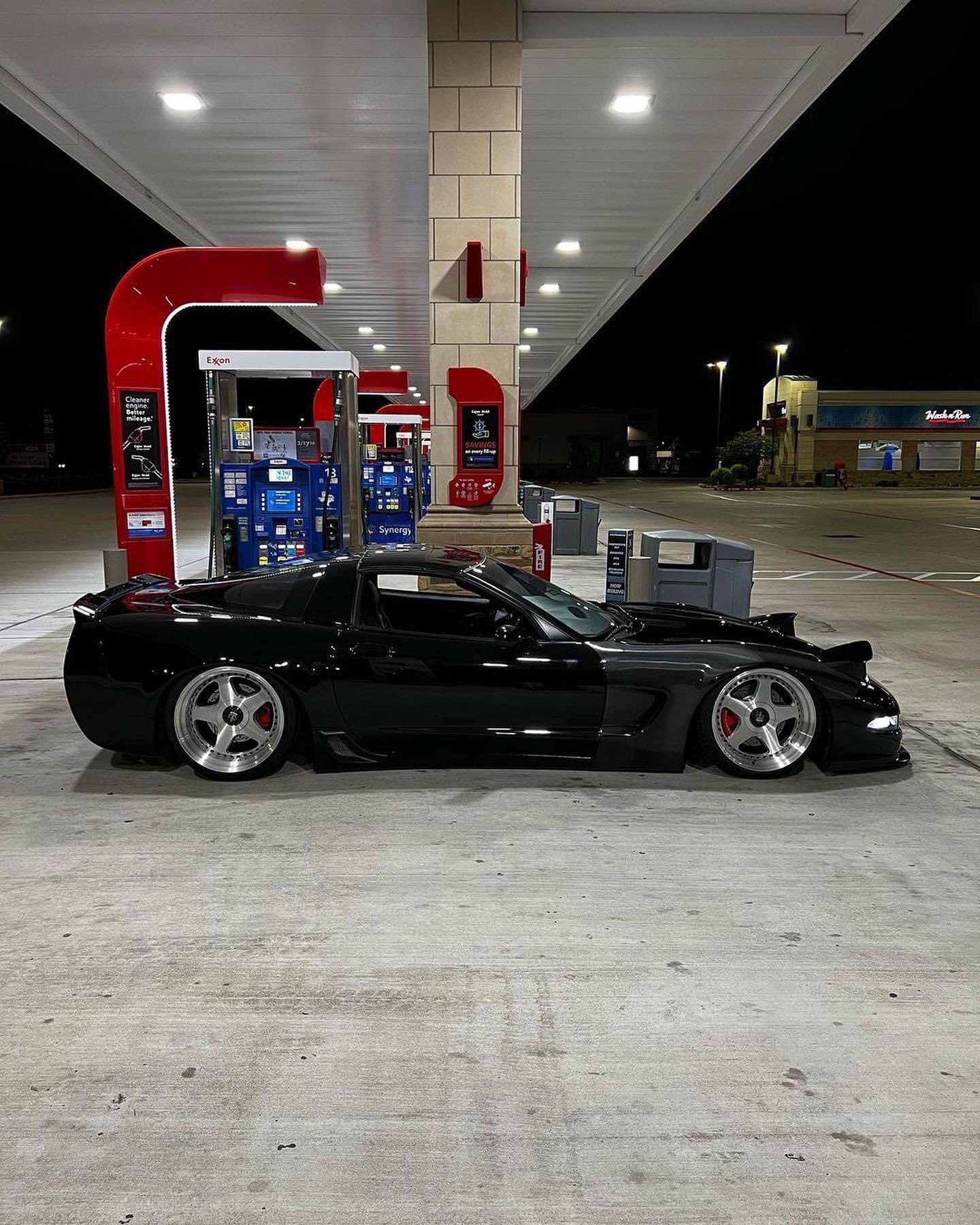 Slammed C5 Corvette