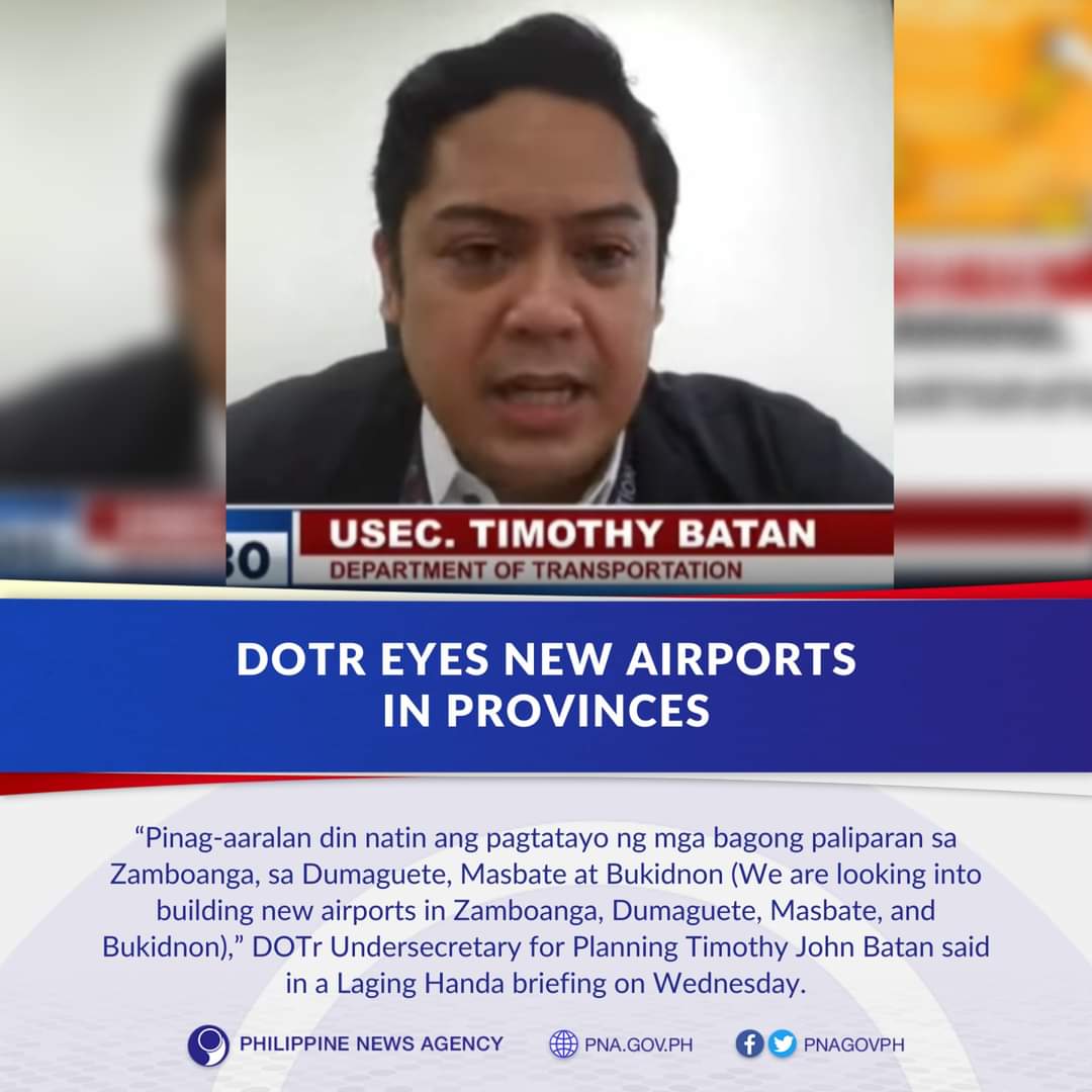 Philippine News Agency On Twitter The Department Of Transportation Is