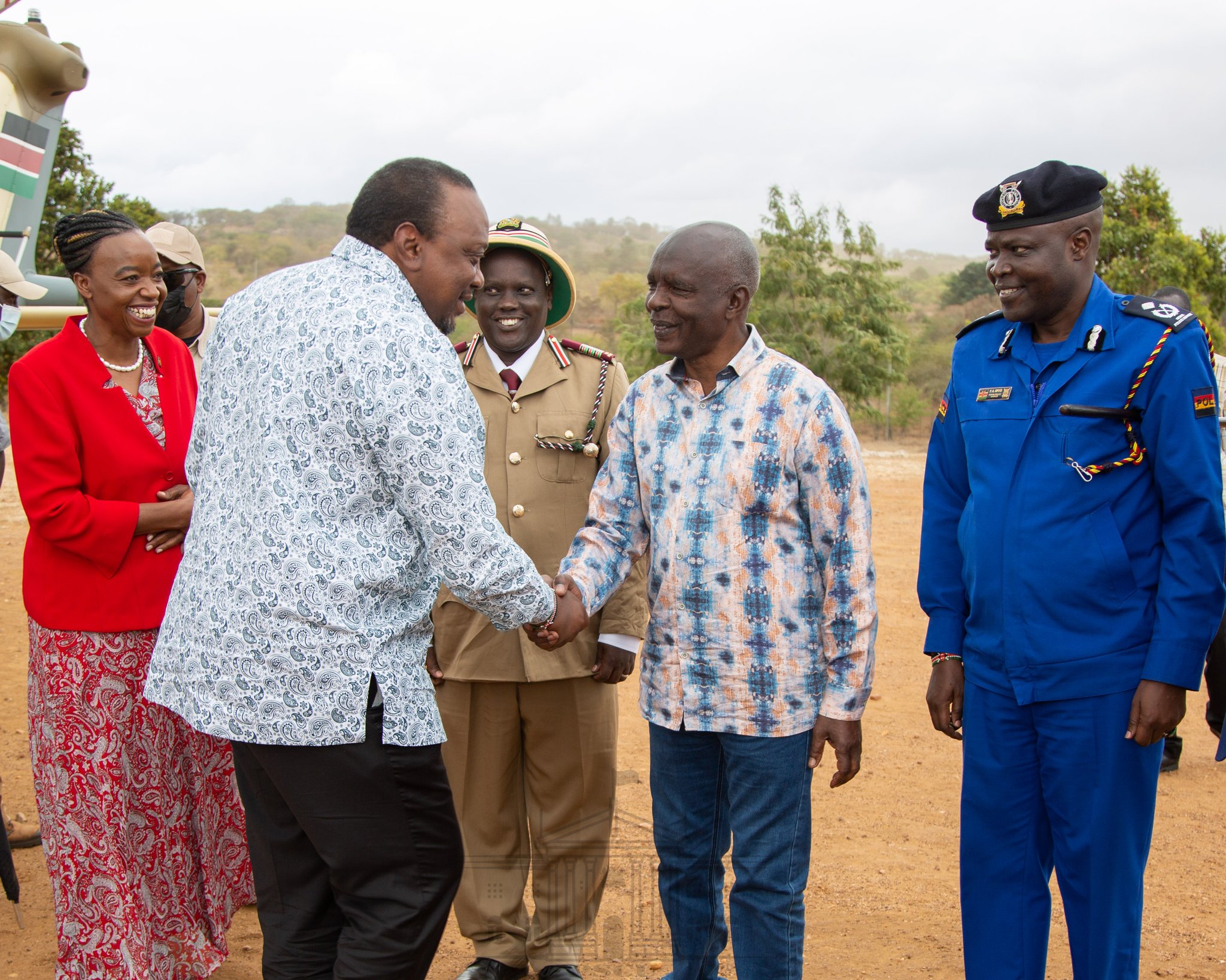 State House Kenya on Twitter: "1/3 His Excellency President Uhuru Kenyatta arrives in Wote ...