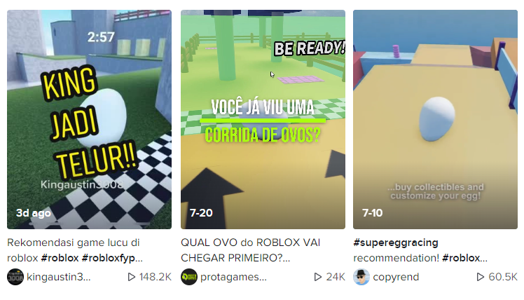 Eppobot on Twitter: "These TikToks really carrying Super Egg Racing 😄 I'm so happy that people ...