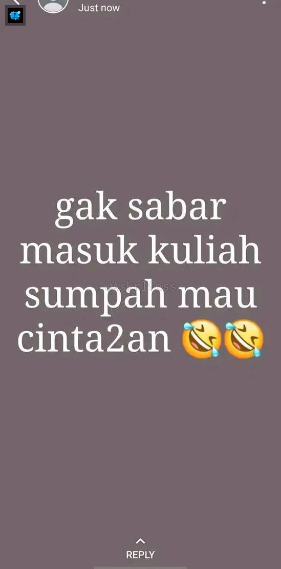 Askrlfess on Twitter: "[askrl] iya ih g sabar banget https://t.co/vBcxgMAPUq" / Twitter