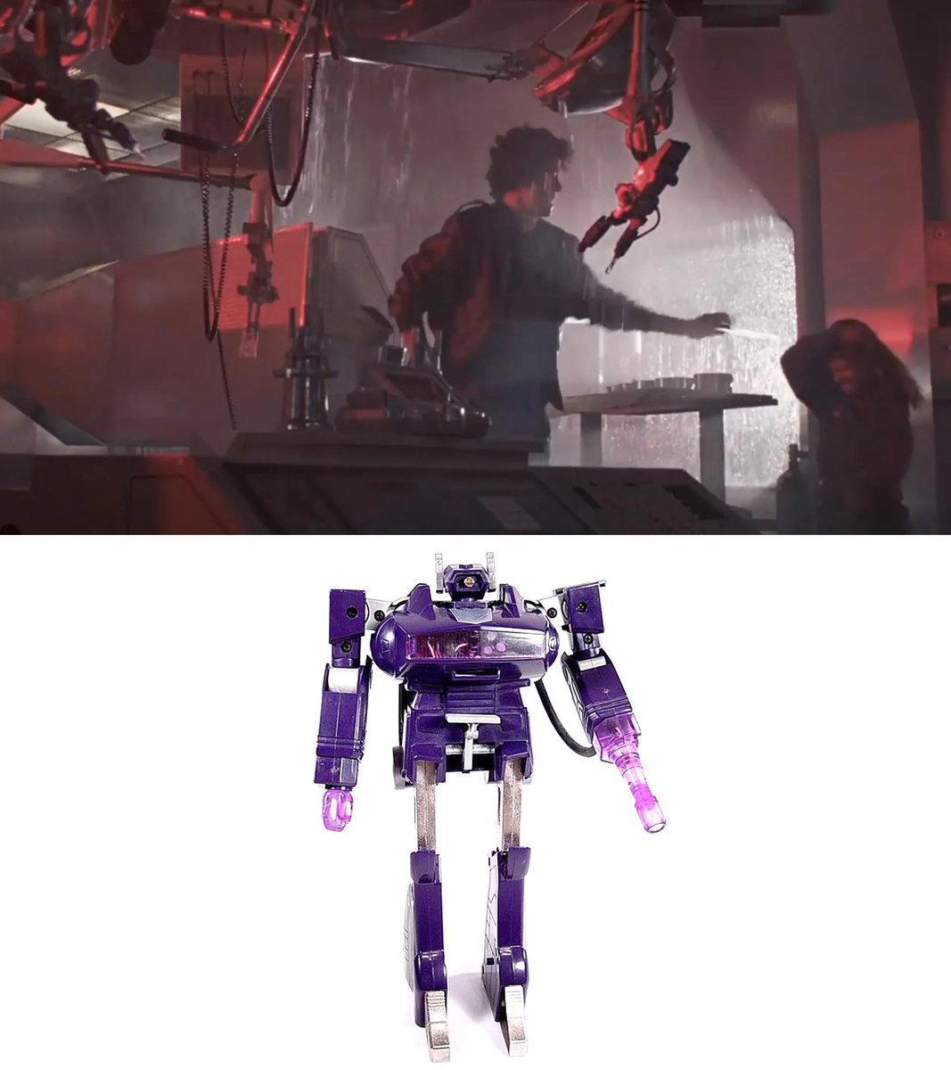 Crazy ass moments in Transformers History on Twitter: "two G1 Shockwave toys are used as set ...