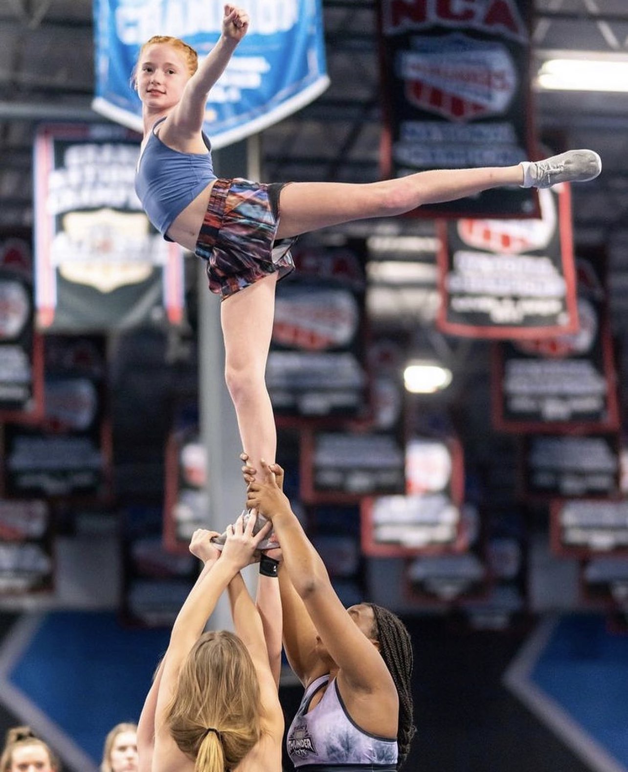 Cheerleading Stunts Needle
