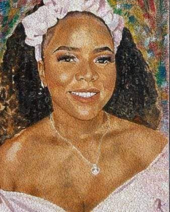 Meet Talented Zambian 🇿🇲 Artist, Kena Arts, who uses Eggshells to ...