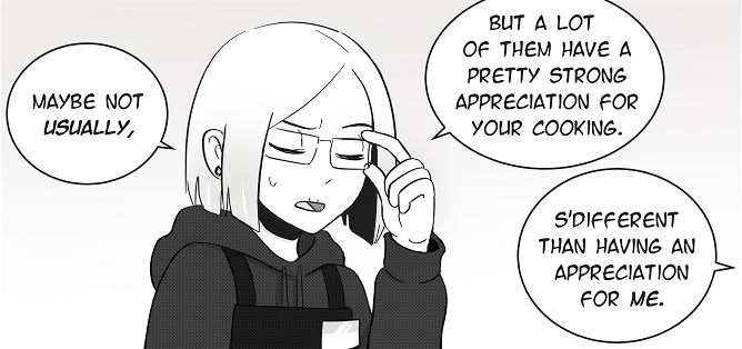 「New Grim Cafe page is up! 💀☕ https://t.」|Eddie🕹🦇 🔜Grit City Comic Showの漫画