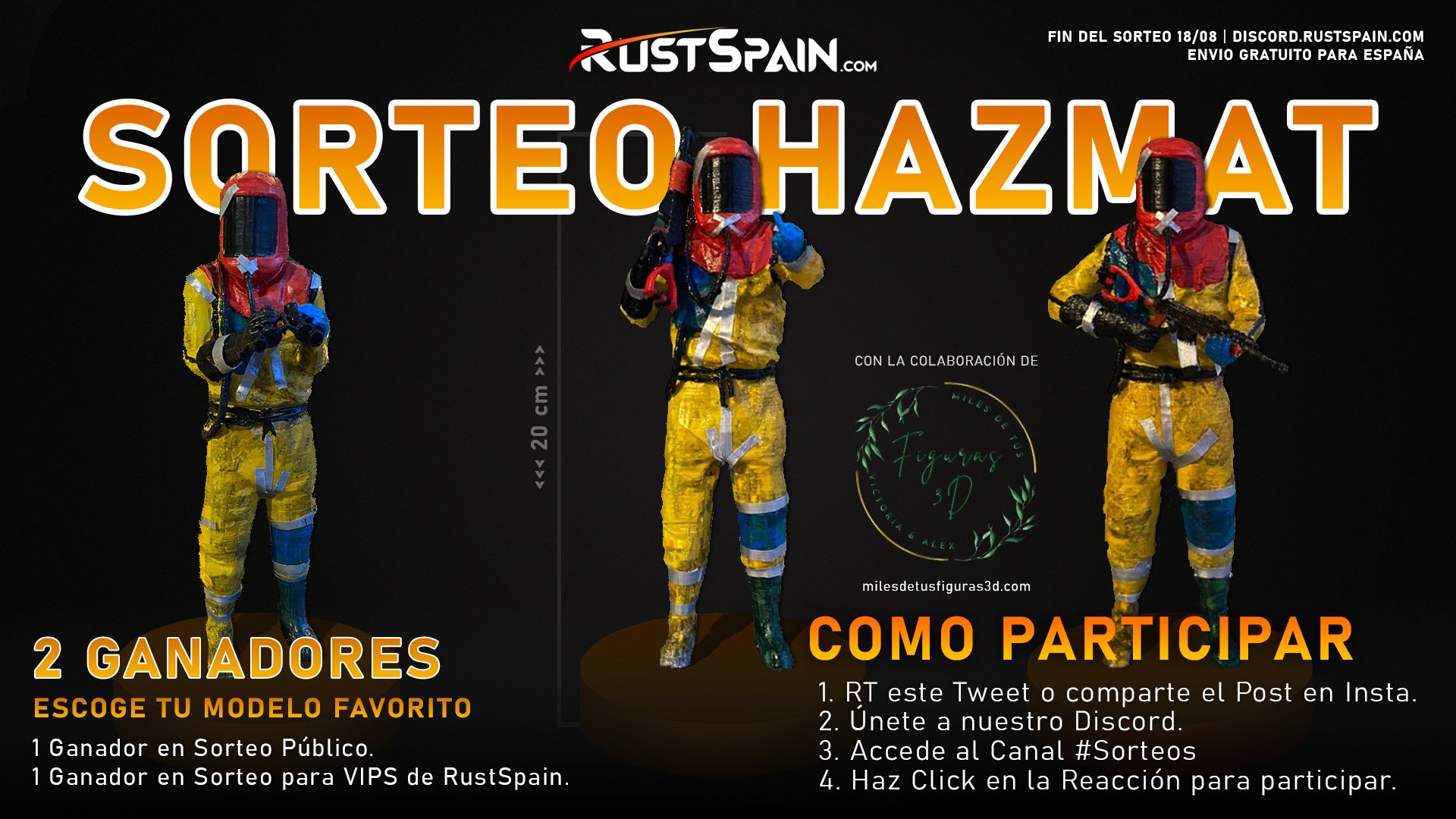 RustSpain.com [Comunidad Española de Rust] on Twitter: "🎉¡SORTEO HAZMAT!🥳¿Te gustaría tener esta ...