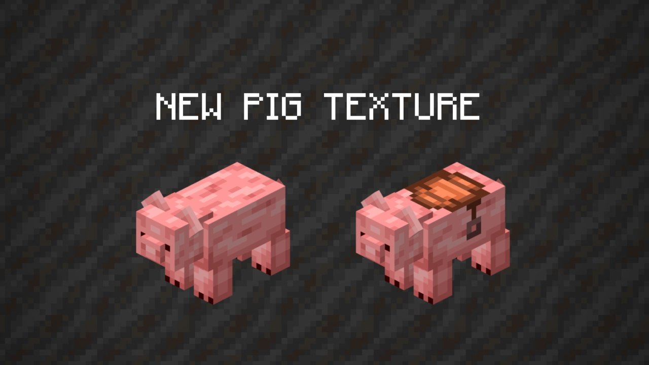 Minecraft Pig Texture Pack
