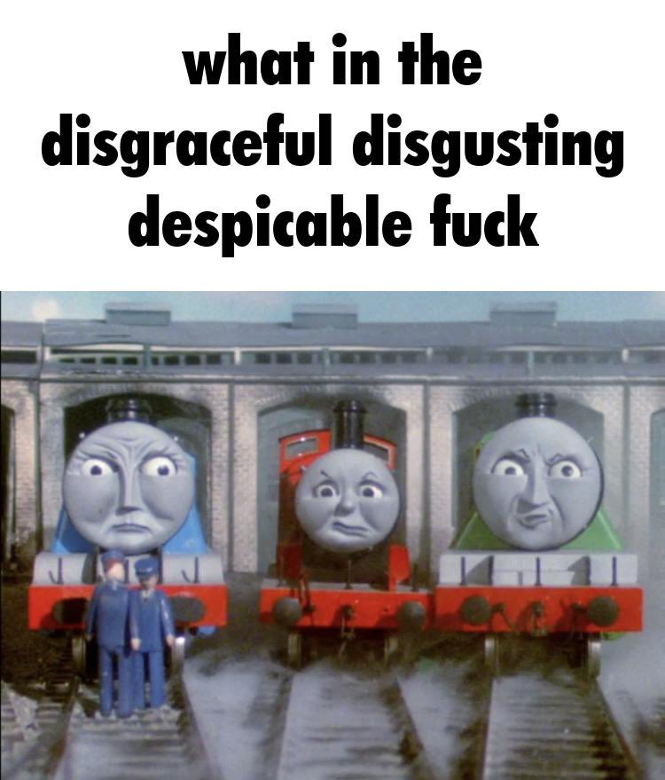 Disgraceful Disgusting Despicable