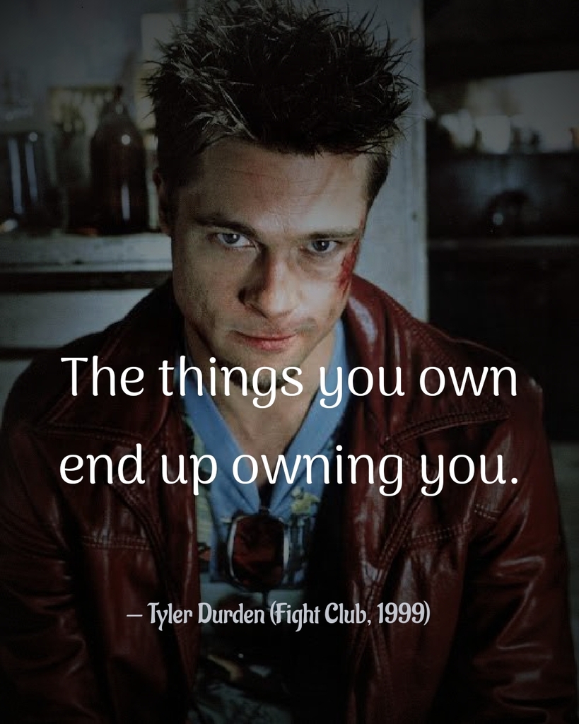 Tyler Durden Quotes Self Improvement