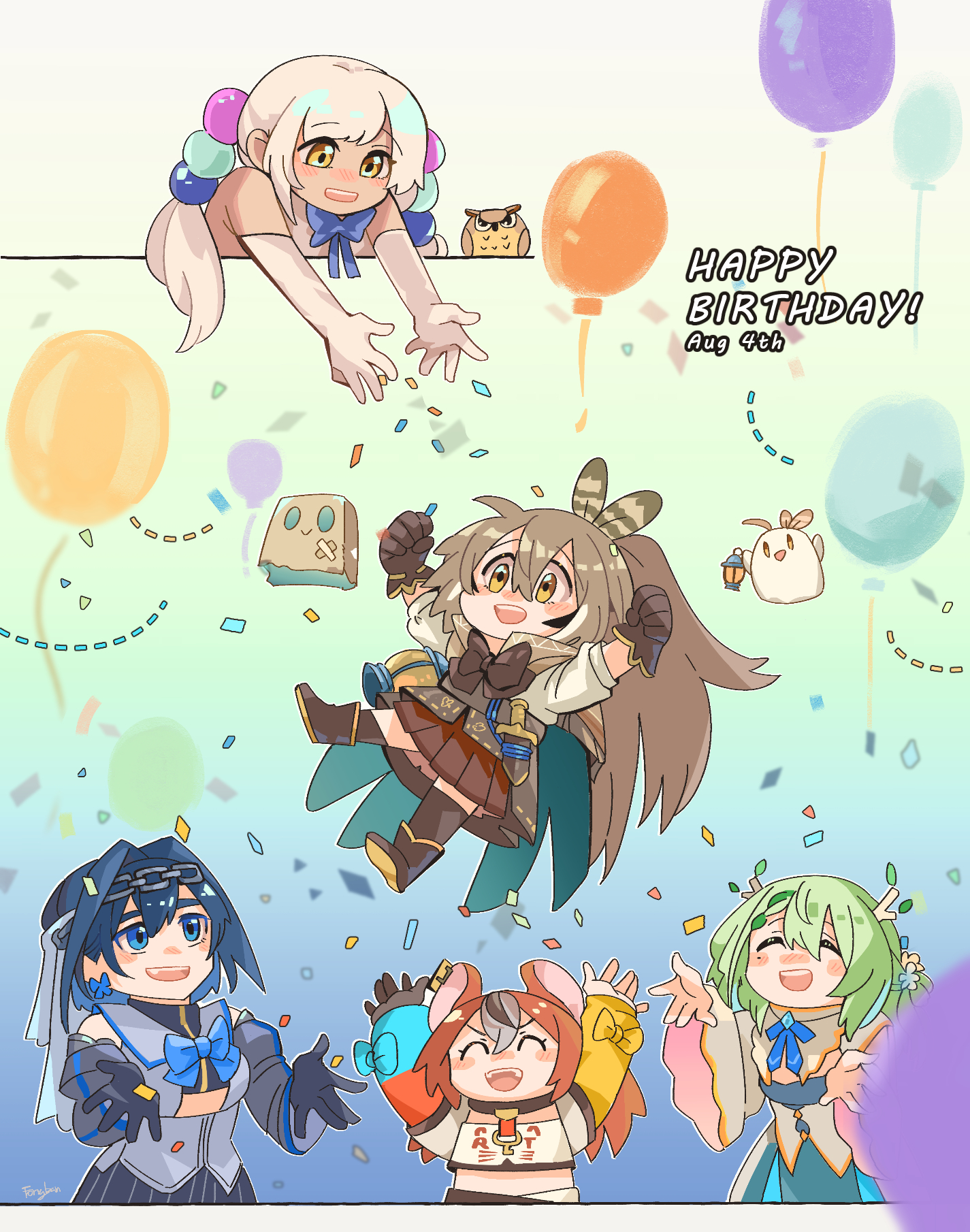 Fongban法巴🍻 On Twitter 🎉🎈🦉🎉 Hbd D Drawmei Itsmeibday Tyci6vxhob Twitter