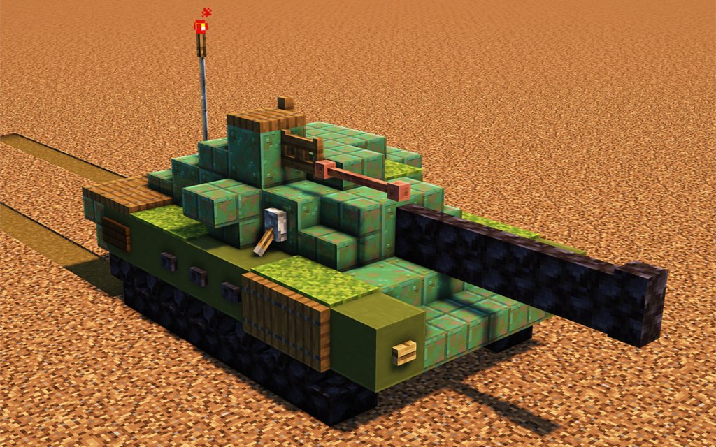 Minecraft Tank Build