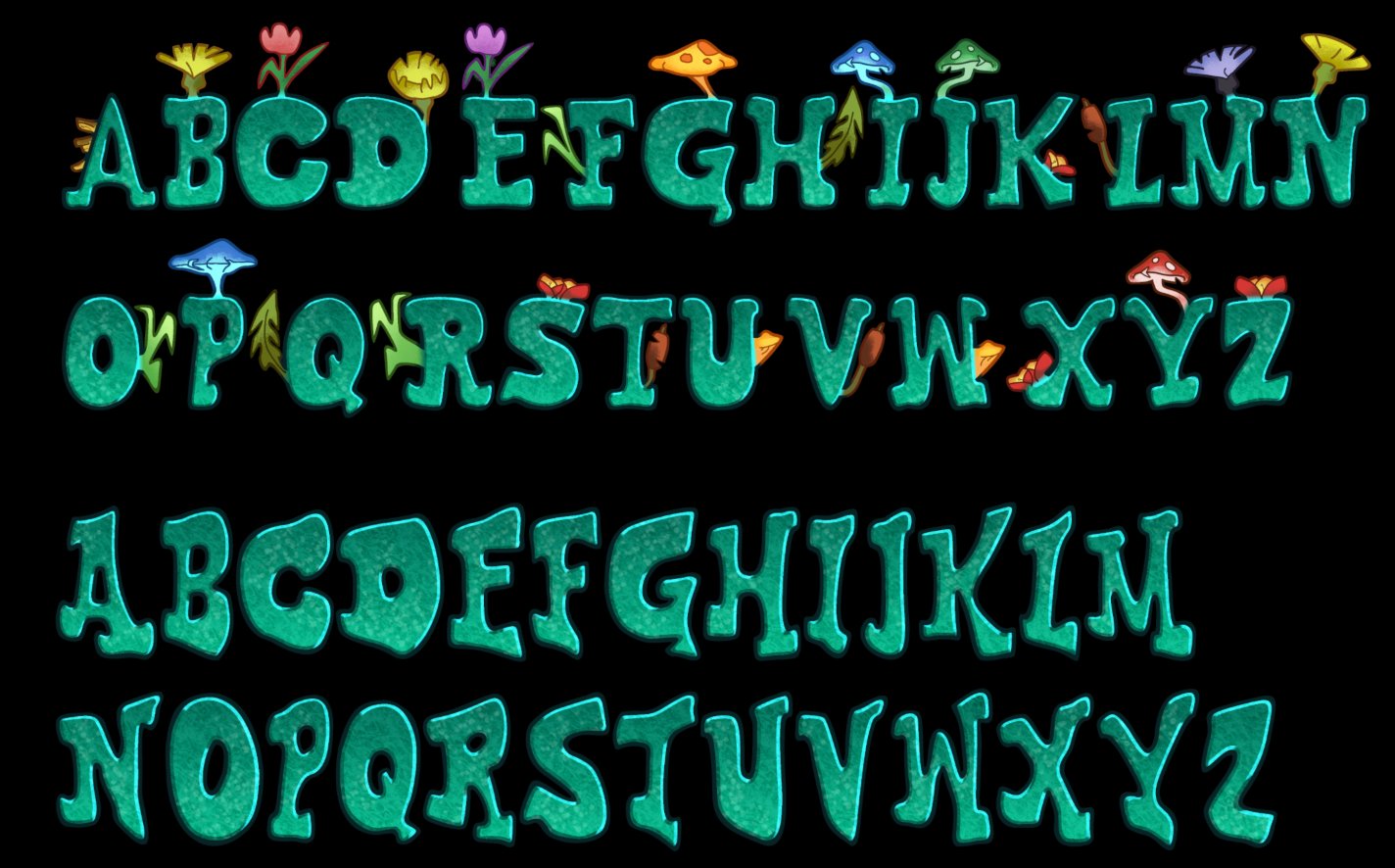 Plants Vs Zombies Font