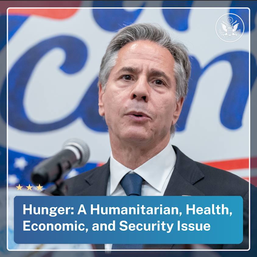 Department Of State On Twitter Secblinken Widespread Hunger Makes