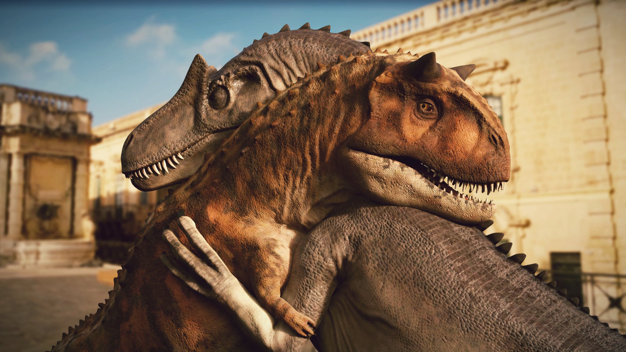 Carnotauro Vs Alosaurio