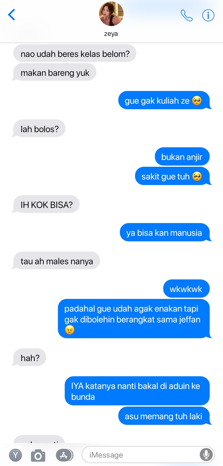 NeL : mark few tweets 📌 on Twitter: "094. naomi zeya beda fakultas, tapi sahabatan dari sma ...