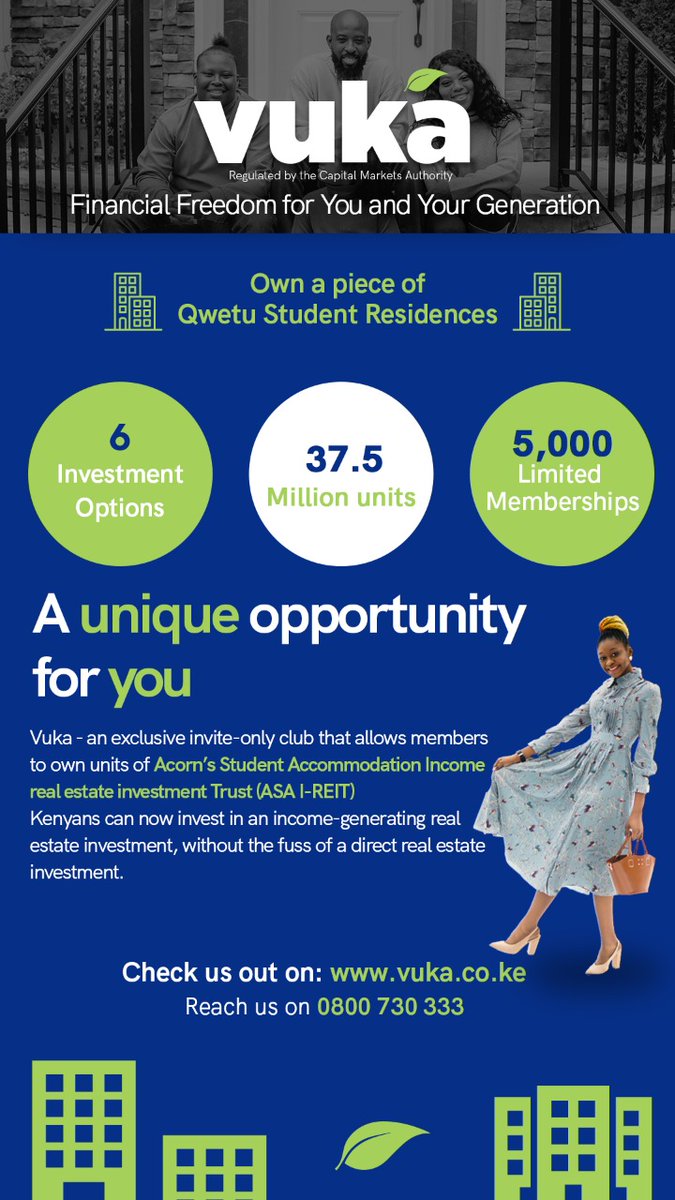 #VUKA What is Vuka Investment Club? Vuka is a home-grown Kenyan ...