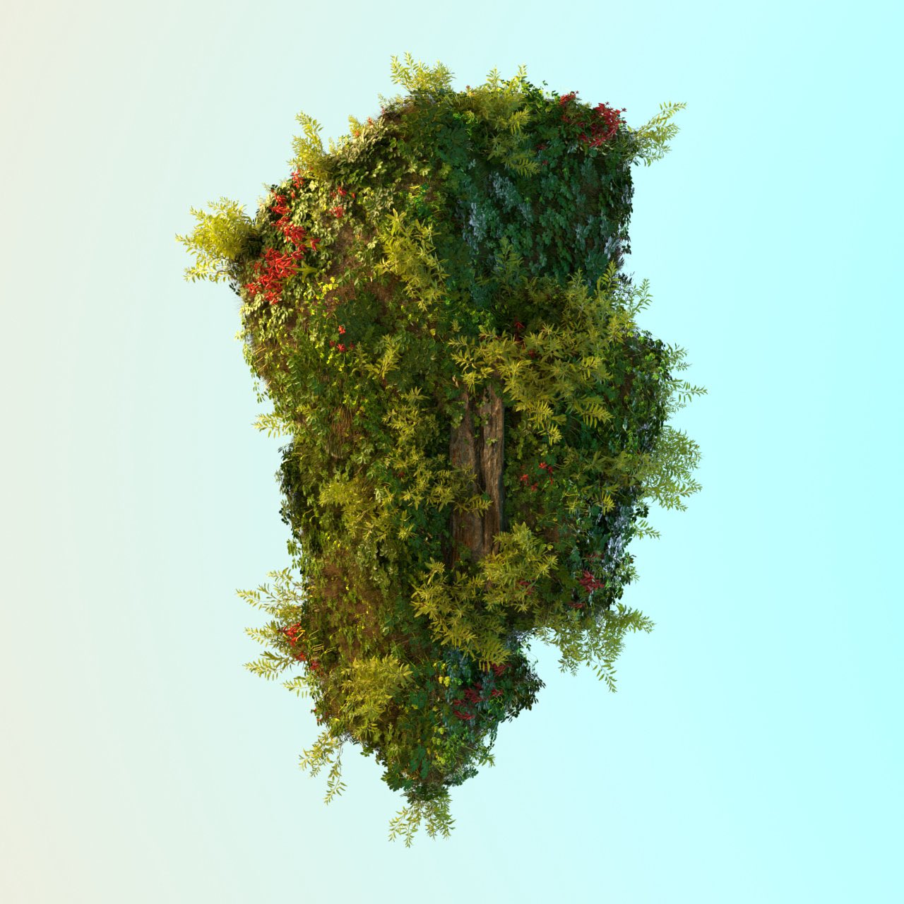 C4d Render Green