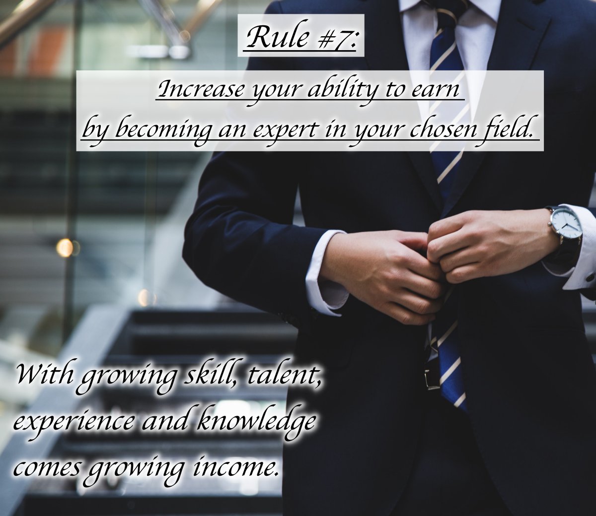 10 simple rules that will guarantee an overflowing bank account: 1 ...