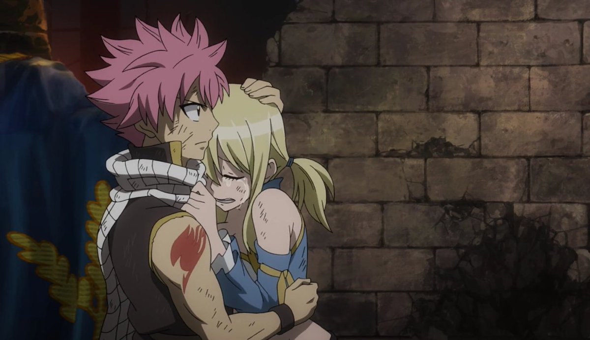 Fairy Tail Natsu And Lucy Hug